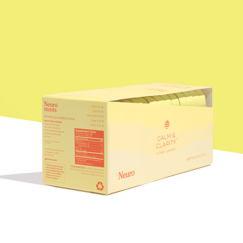 Calm & Clarity Mints | Neuro – NeuroGum EU